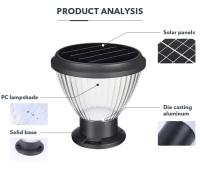 China LED Solar Wall Light With Motion Sensor IP65 Waterproof for Outdoor Garden Patio for sale