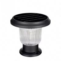 China LED Solar Pillar Light With IP65 Waterproof Auto On/Off for Garden & Villa Gates for sale