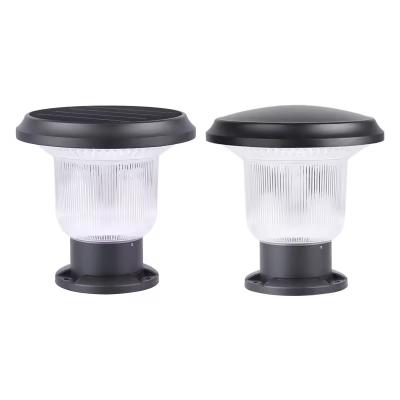 China LED Solar Pillar Light With High-Efficiency Solar Panel Long Battery for Fence & Driveway for sale