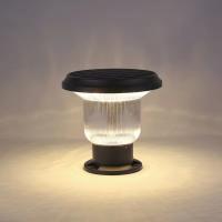 China LED Solar Pillar Light With High-Efficiency Solar Panel Long Battery for Fence & Driveway for sale