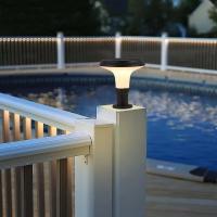 China LED Solar Pillar Light With Waterproof Security Lighting for Luxury Villa Courtyard Pillars for sale
