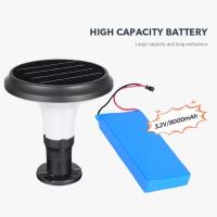 China LED Solar Pillar Light With Waterproof Security Lighting for Luxury Villa Courtyard Pillars for sale