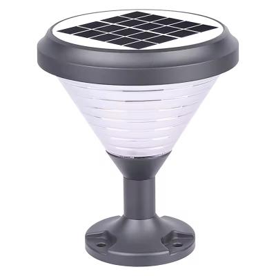 China LED Solar Pillar Light With Energy-Saving Long-Lasting 12H Lighting for Residential Gate Garden Fence for sale