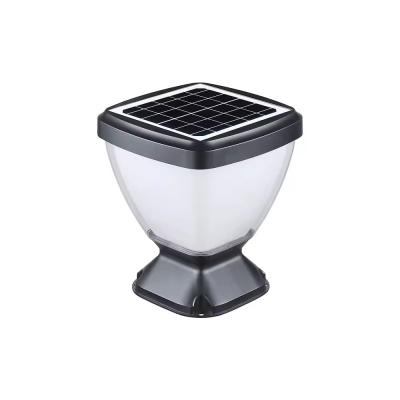 China LED Solar Pillar Light Waterproof Outdoor Dusk to Dawn for Fence Deck for sale