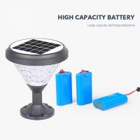 China LED Solar Pillar Light With 300LM High Brightness & IP65 Waterproof For Garden Fence Pillars for sale