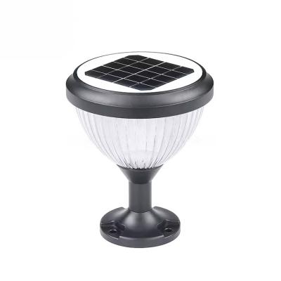China LED Solar Pillar Light With Durable Aluminum Shell Warm White Light For Outdoor Yard Columns for sale
