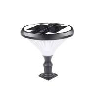 China LED Solar Pillar Light With High-Efficiency Solar Panel 2000mAh Battery For Poolside Fence Pillars for sale