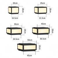 China LED Solar Pillar Light With Energy-Saving LED Chips Weather-Resistant Design For Patio Pillars for sale