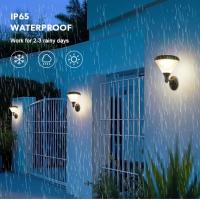 China High brightness Solar LED Wall Light for Outdoor Garden Pathway Lighting for sale