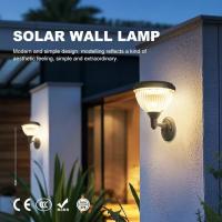 China Waterproof Solar Wall Sconce Light – 200LM Bright LED for Home Exterior for sale