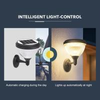 China Waterproof Solar Wall Sconce Light – 200LM Bright LED for Home Exterior for sale