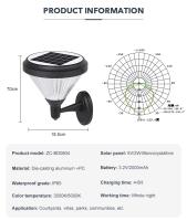 China Solar LED Wall Light with Remote Control – IP66 Waterproof for Porch & Balcony for sale