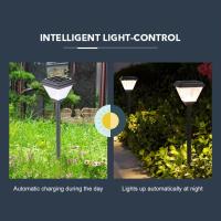 China Solar Lawn Lights Outdoor Waterproof LED Garden Path Lights for Yard Patio Decor for sale
