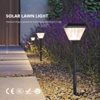 China Solar Lawn Lights Outdoor Waterproof LED Garden Path Lights for Yard Patio Decor for sale