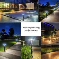 China High Brightness Energy Saving Solar Lawn Lights for Landscape Pathway Use for sale