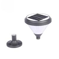 China Waterproof IP65 Energy Saving Solar Pillar Lights For Garden Walkway for sale