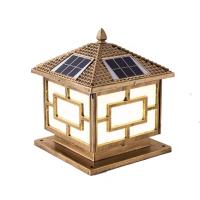 China IP65 LED Solar Pillar Lights Auto Control For Outside Lighting Water and Dust Resistance for sale