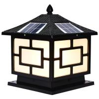 China Smart Solar Pillar Lights Integrating Traditional Aesthetics With Modern Technology for sale