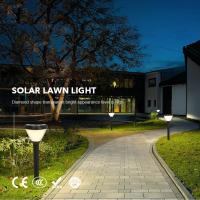 China Waterproof Solar LED Lawn Lights Energy-Saving Pathway Lights for Yard Garden for sale
