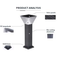 China Super Bright LED Solar Lawn Lights Waterproof Outdoor Garden Pathway Lighting for sale
