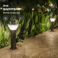 China Super Bright LED Solar Lawn Lights Waterproof Outdoor Garden Pathway Lighting for sale