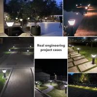 China Super Bright LED Solar Lawn Lights Waterproof Outdoor Garden Pathway Lighting for sale
