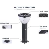 China Motion Sensor Solar LED Garden Lights Dusk to Dawn Weatherproof Yard Lawn Lights for sale