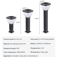 China Motion Sensor Solar LED Garden Lights Dusk to Dawn Weatherproof Yard Lawn Lights for sale