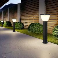 China Motion Sensor Solar LED Garden Lights Dusk to Dawn Weatherproof Yard Lawn Lights for sale