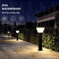 China Motion Sensor Solar LED Garden Lights Dusk to Dawn Weatherproof Yard Lawn Lights for sale