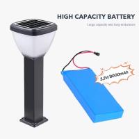 China Motion Sensor Solar LED Garden Lights Dusk to Dawn Weatherproof Yard Lawn Lights for sale
