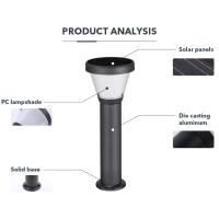 China Ultra Bright Solar LED Lawn Lights IP65 Waterproof Outdoor Landscape Lighting for sale