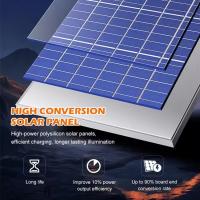 China Super Bright 20000LM LED Solar Flood Light IP65 Waterproof Outdoor Security Lighting for sale