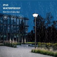 China Super Bright LED Solar Garden Light IP65 Waterproof Outdoor Decor for Courtyards for sale