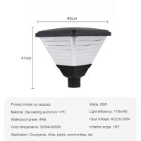 China Super Bright LED Solar Garden Light IP65 Waterproof Outdoor Decor for Courtyards for sale