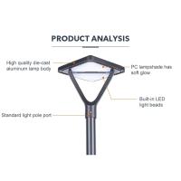 China Solar LED Garden Lights with Adjustable Brightness LED Decorative Lighting for Backyard/Deck for sale