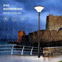 China Heavy Duty Solar Outdoor Garden Lights 3000K Warm White LED IP65 Waterproof Easy Installation for Pathway Lawn for sale