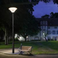 China Heavy Duty Solar Outdoor Garden Lights 3000K Warm White LED IP65 Waterproof Easy Installation for Pathway Lawn for sale