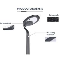 China Ultra-Bright Solar Garden Lights Dusk to Dawn Waterproof LED Lights for Outdoor Decoration for sale