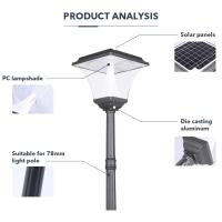 China Easy-Install Solar LED Garden Lights Energy-Saving Outdoor Lighting with IP65 Waterproof for Home Garden for sale