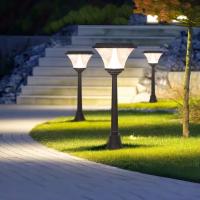 China Easy-Install Solar LED Garden Lights Energy-Saving Outdoor Lighting with IP65 Waterproof for Home Garden for sale