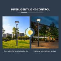 China High Brightness Solar LED Garden Lights 1000LM LED Solar Outdoor Lights with IP65 Waterproof for sale