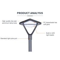 China Durable Aluminum Solar LED Garden Lights Energy-Saving LED Solar Lights with Easy Installation for Outdoor Landscaping for sale