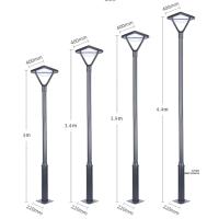 China Durable Aluminum Solar LED Garden Lights Energy-Saving LED Solar Lights with Easy Installation for Outdoor Landscaping for sale