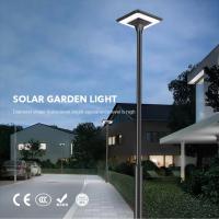 China Solar-Powered Outdoor LED Garden Lights 2000LM High-Power Solar Garden Lights with Adjustable Angle for Yard for sale