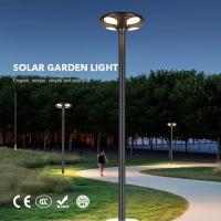 China Solar Garden Lights Outdoor Waterproof LED 100 LED Solar Pathway Lights with Auto On/Off for Patio for sale