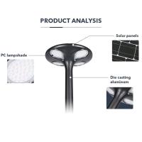 China Solar Garden Lights Outdoor Waterproof LED 100 LED Solar Pathway Lights with Auto On/Off for Patio for sale