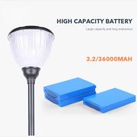 China Adjustable Solar Garden Lights 3 Modes Solar Landscape Lights with 360° Rotatable Head for Pathway for sale