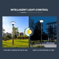 China IP65 Waterproof Solar Garden Lights 100% Solar Powered LED Lights with 12H Runtime for Outdoor Garden for sale