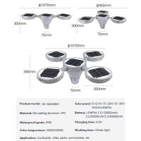 China Waterproof Solar Lights with Remote Control Dusk to Dawn Outdoor Lighting for sale